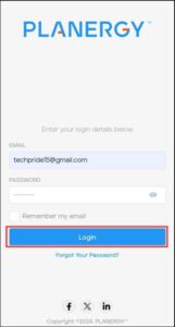 PLANERGY Mobile Application | PLANERGY Customer Success